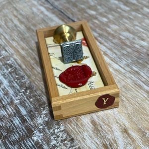 Office | Wax Seal Square Y Made In France Crafts | Poshmark